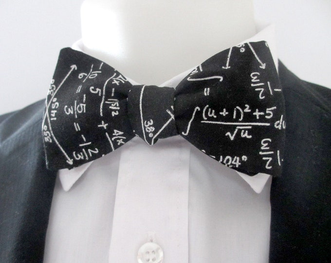 Mens Bowtie For The Maths Specialist Or Just For Fun Mathematical Problems Sums Maths Equations