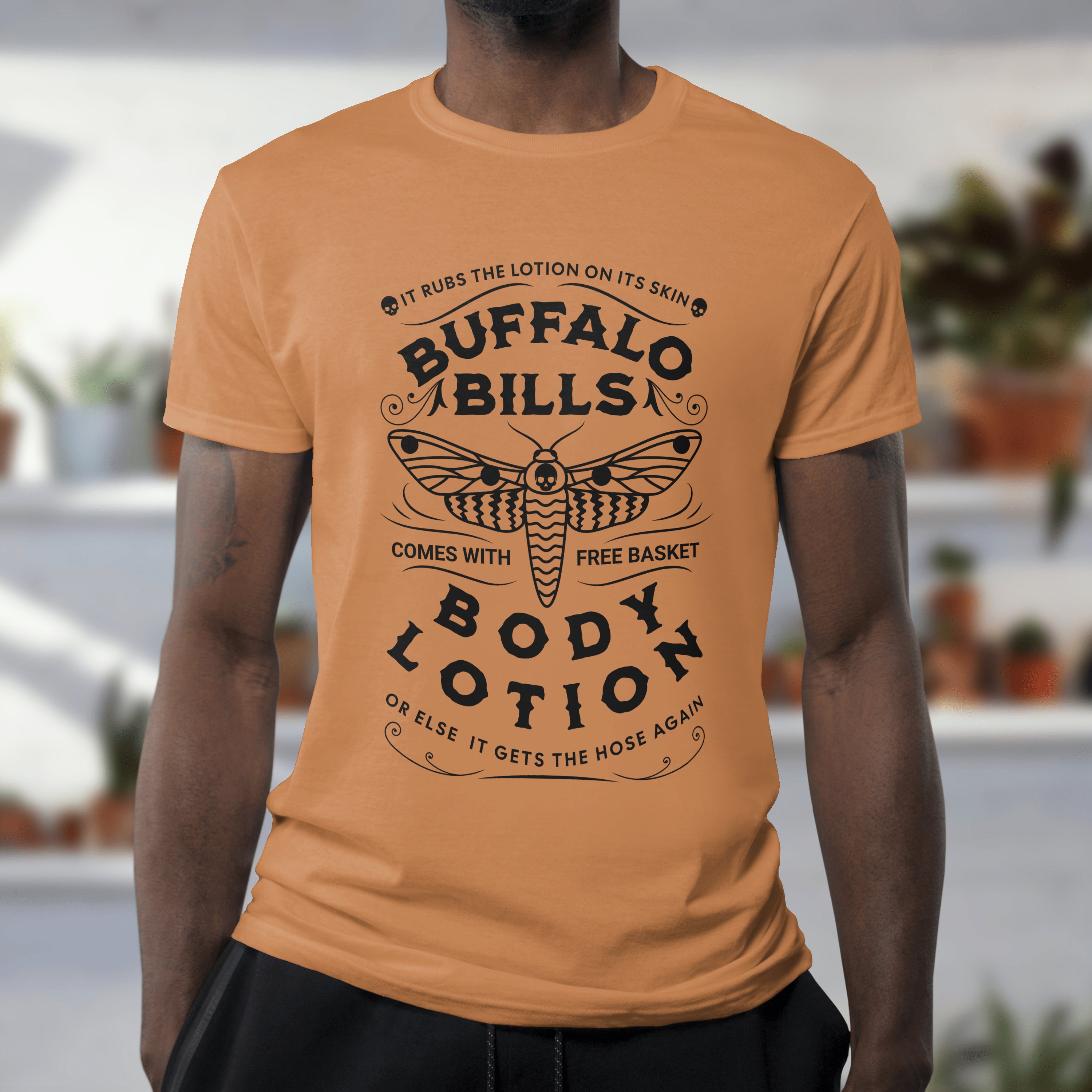 Buffalo Bills Body Lotion, Silence of the Lambs, Serial Killer, Funny T ...
