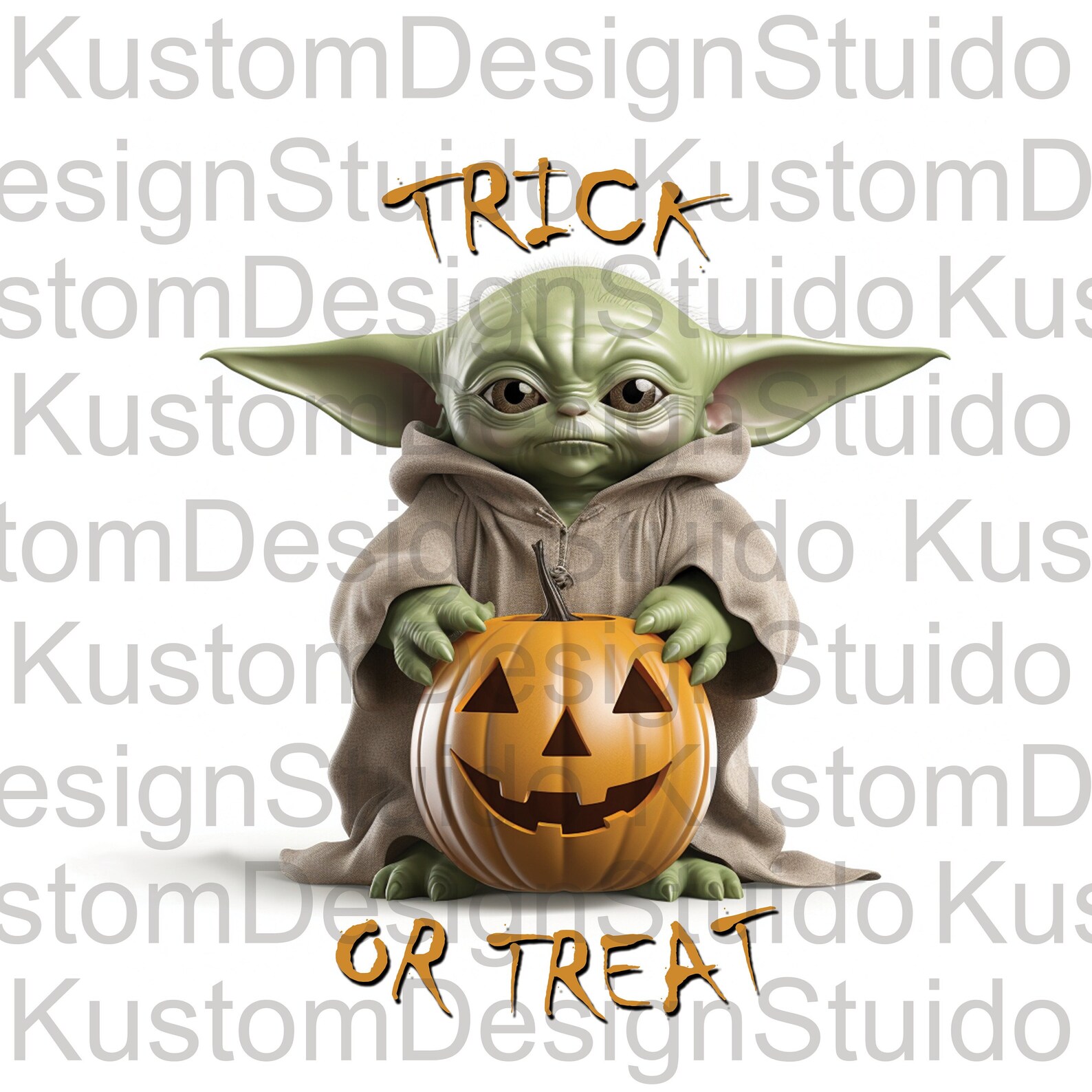 Baby Yoda, Trick or Treat, Halloween, Grogu. Happy Halloween From Grogu ...
