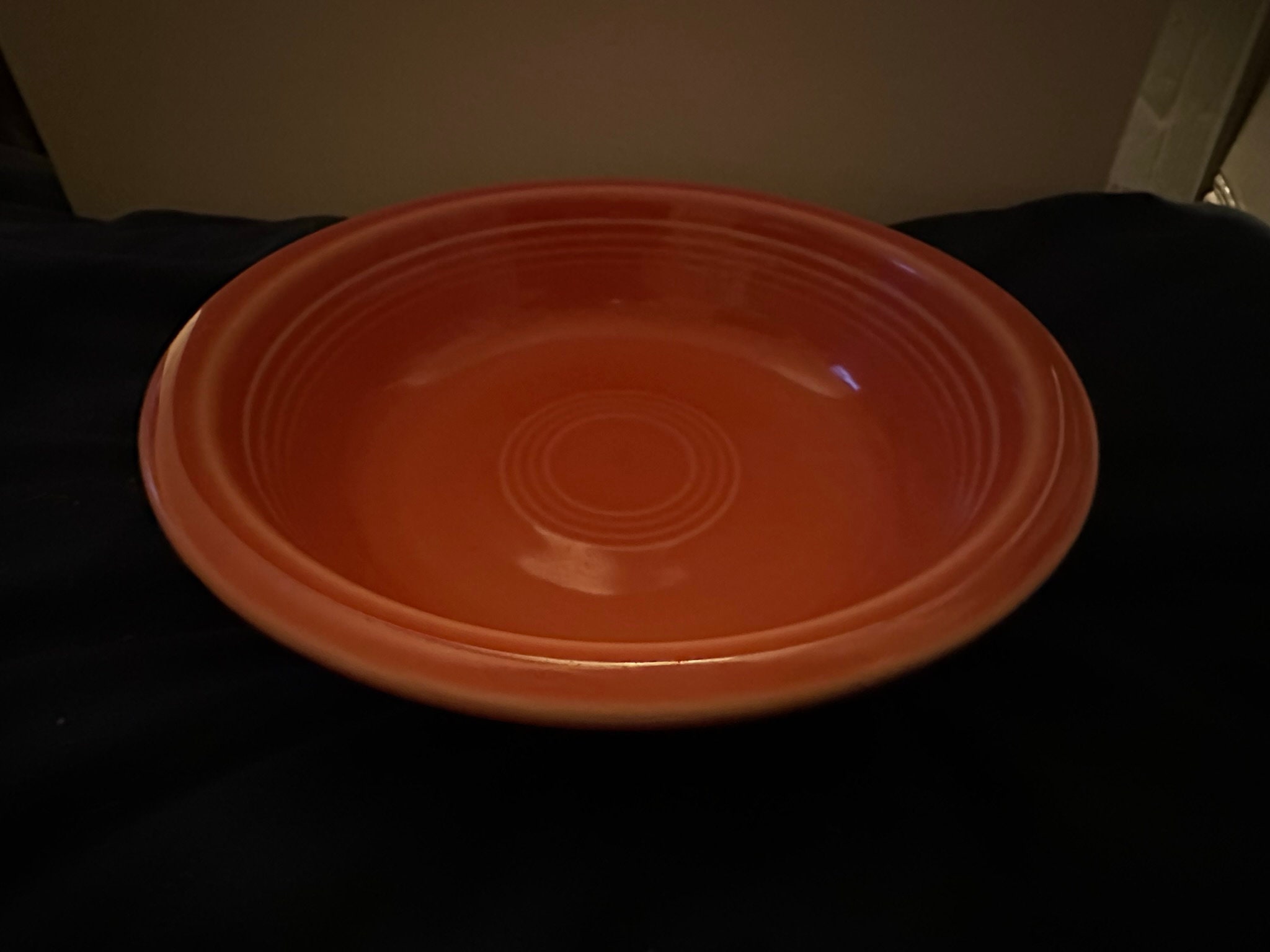 Orange Fiestaware Bowl Vintage Fiesta - Etsy