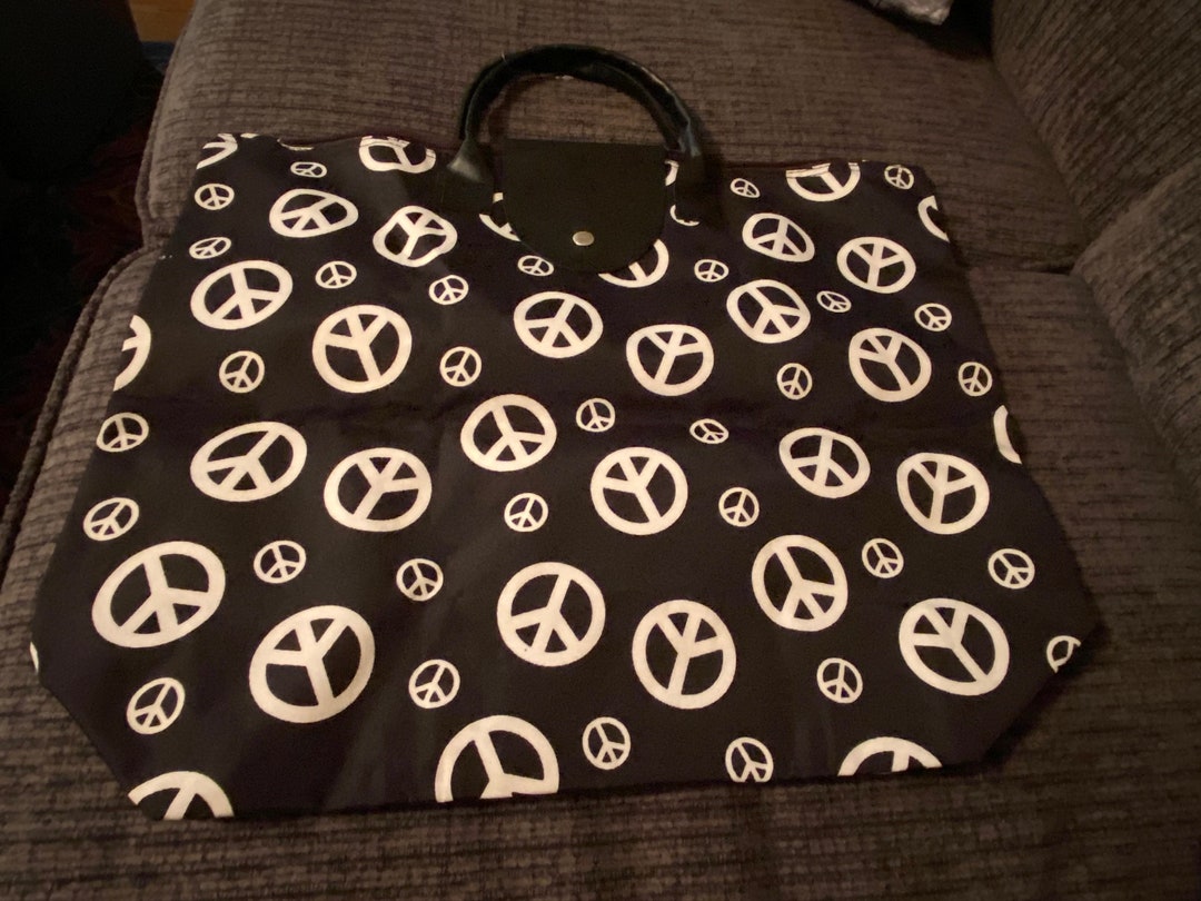 Peace Sign Bag - Etsy