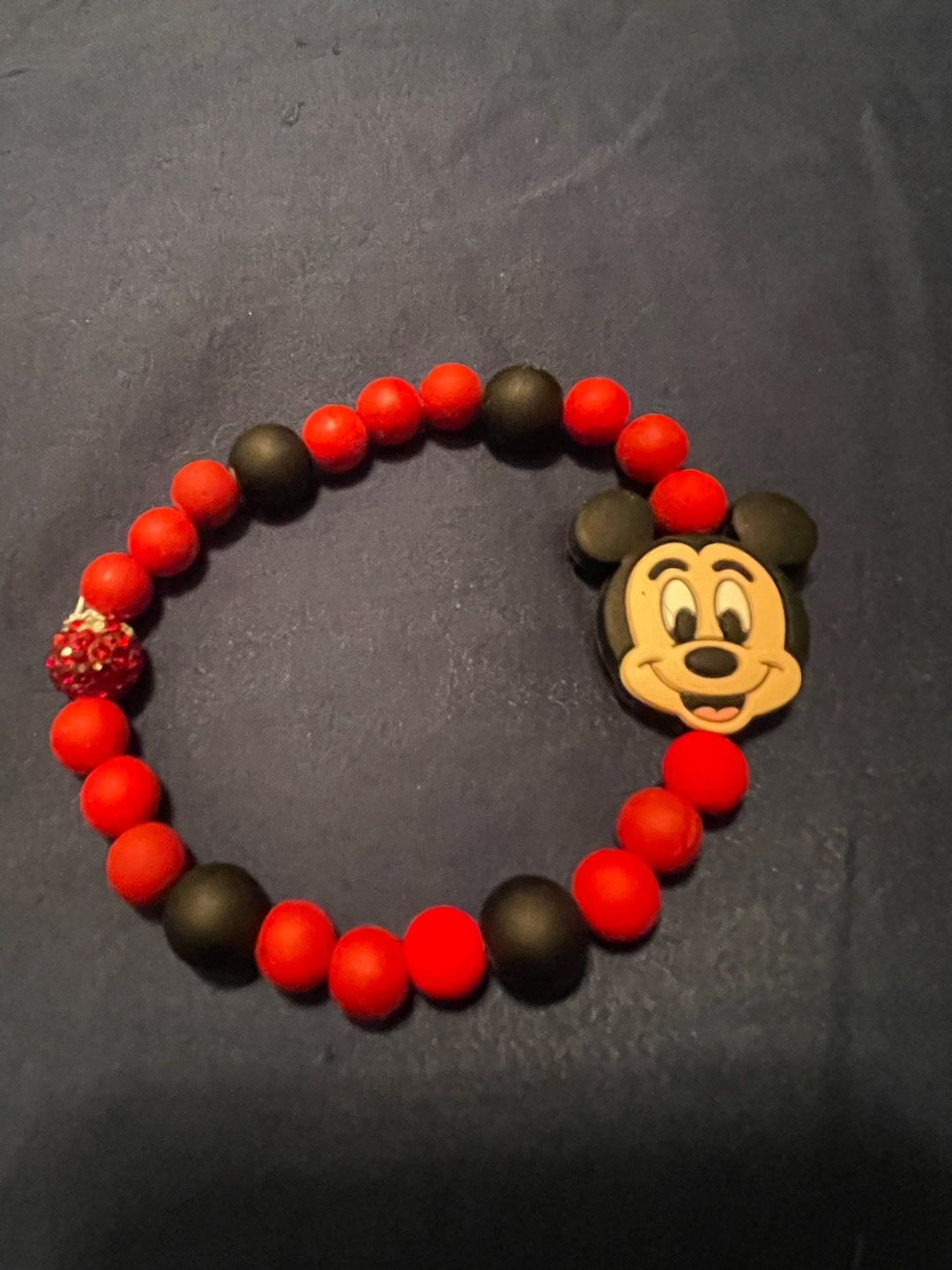 Mickey Mouse Stretch Bracelet - Etsy