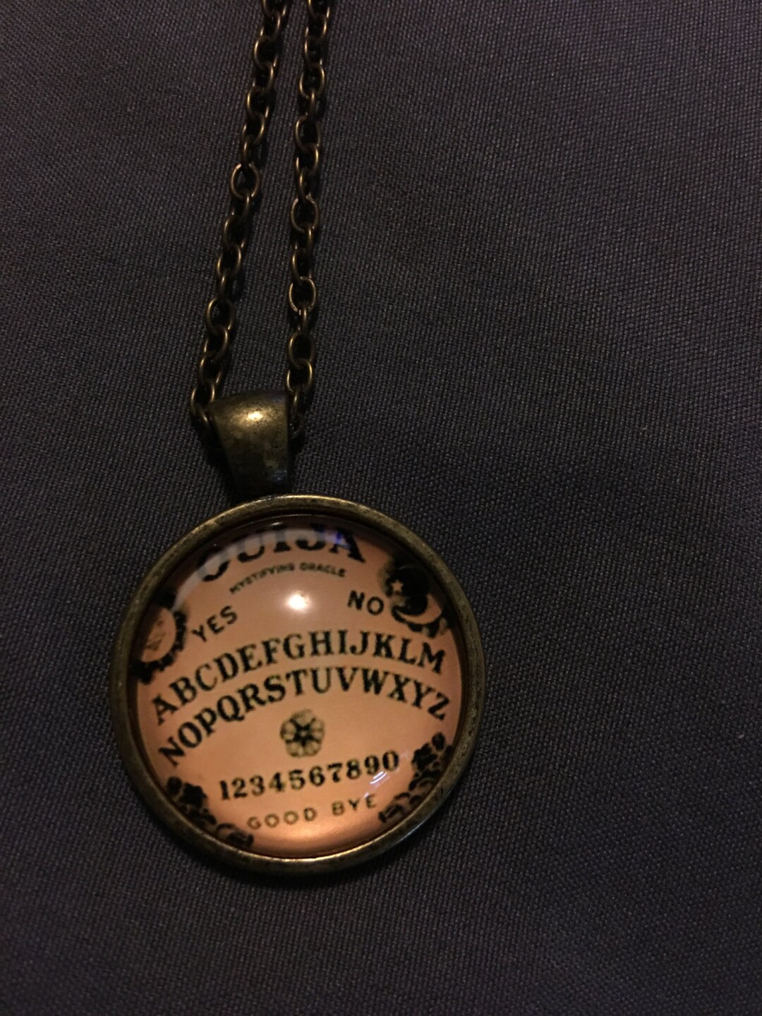 Ouija Board Necklace - Etsy