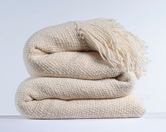 Boucle Blanket - Etsy