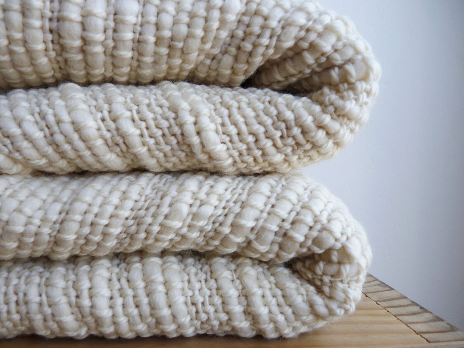 Chunky Knit Blanket Textured off White Afghan Throw Blanket - Etsy