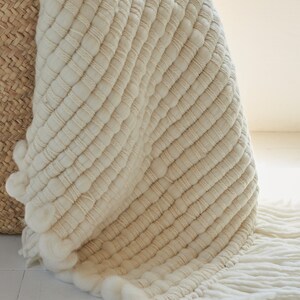 Super Chunky Woven Blanket Throw, Large Chunky Blanket, Thick Boho ...