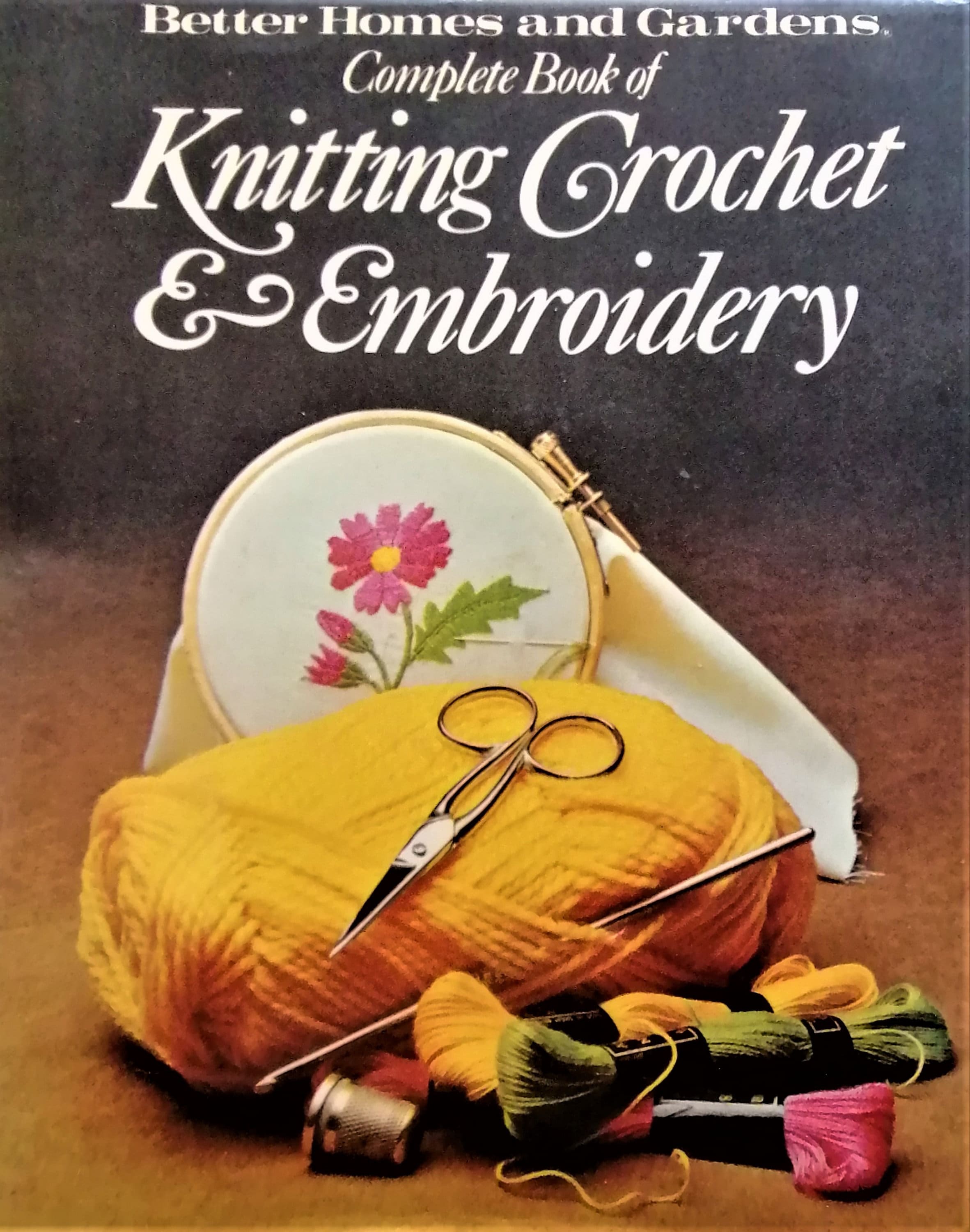 Complete Book of Knittingcrochet and Embroidery Basic Skills - Etsy