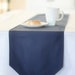 Short Solid Navy Table Runner, Dark Blue Bureau Scarf, Furniture Cover ...