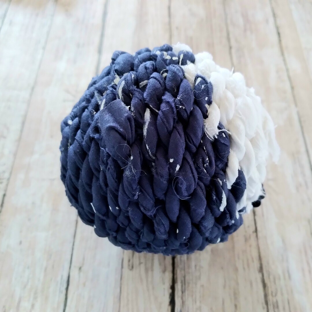 Navy Blue and White Ball Bowl Fillers, 3 Inch (7cm) Centerpiece ...