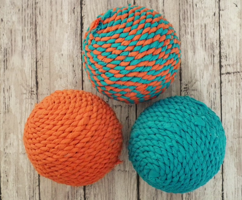 Sage Ball Bowl Ornaments, 3 Inch (7cm) Centerpiece Fillers, Striped ...