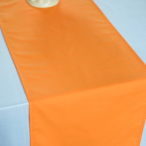 Solid Table Runner, Choose Your Color and Size, Wedding Table Linens ...
