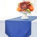 Sky Blue Table Runner for End Tables or Wedding Altar, Solid Blue ...