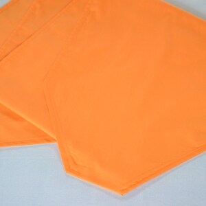 Solid Blazing Orange Table Runner, Bright Dining Room Decor - Etsy