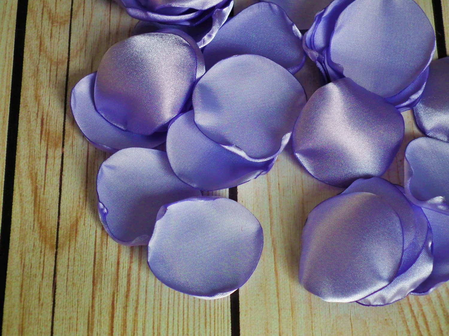 Periwinkle Satin Rose Petals, Artificial Purple Flower Petals - Etsy