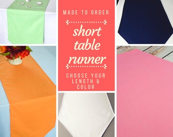 Short Table Runner | Etsy