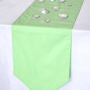 Solid Table Runner, Choose Your Color and Size, Wedding Table Linens ...