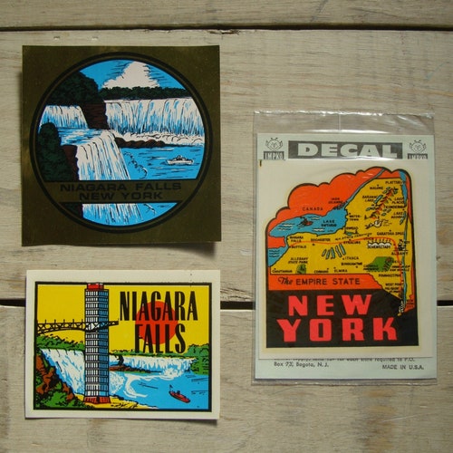 Vintage 1950's style OK Oklahoma City retro travel decal sticker state ...