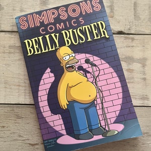 Vintage SIMPSONS COMICS Belly Buster Soft Cover Comic Book by Matt ...