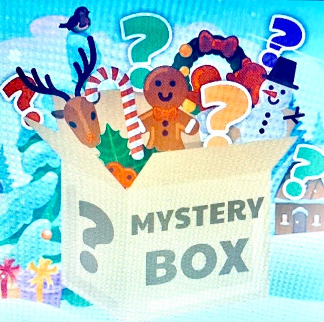 Christmas MYSTERY BOX: VINTAGE Collection of Fun Smalls for Your Xmas ...
