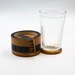 Handmade Soapstone Coasters With Storage Case, African Hand Curved ...