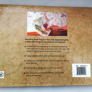 Vintage Book for Stencilling, Step-by-step Instructions, Make Easy ...