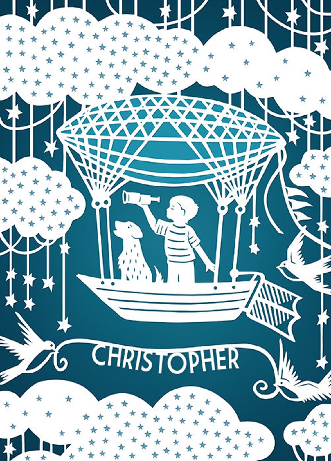 Personalized Print - 8x10 - Customized With Your Name - Star Explorer ...