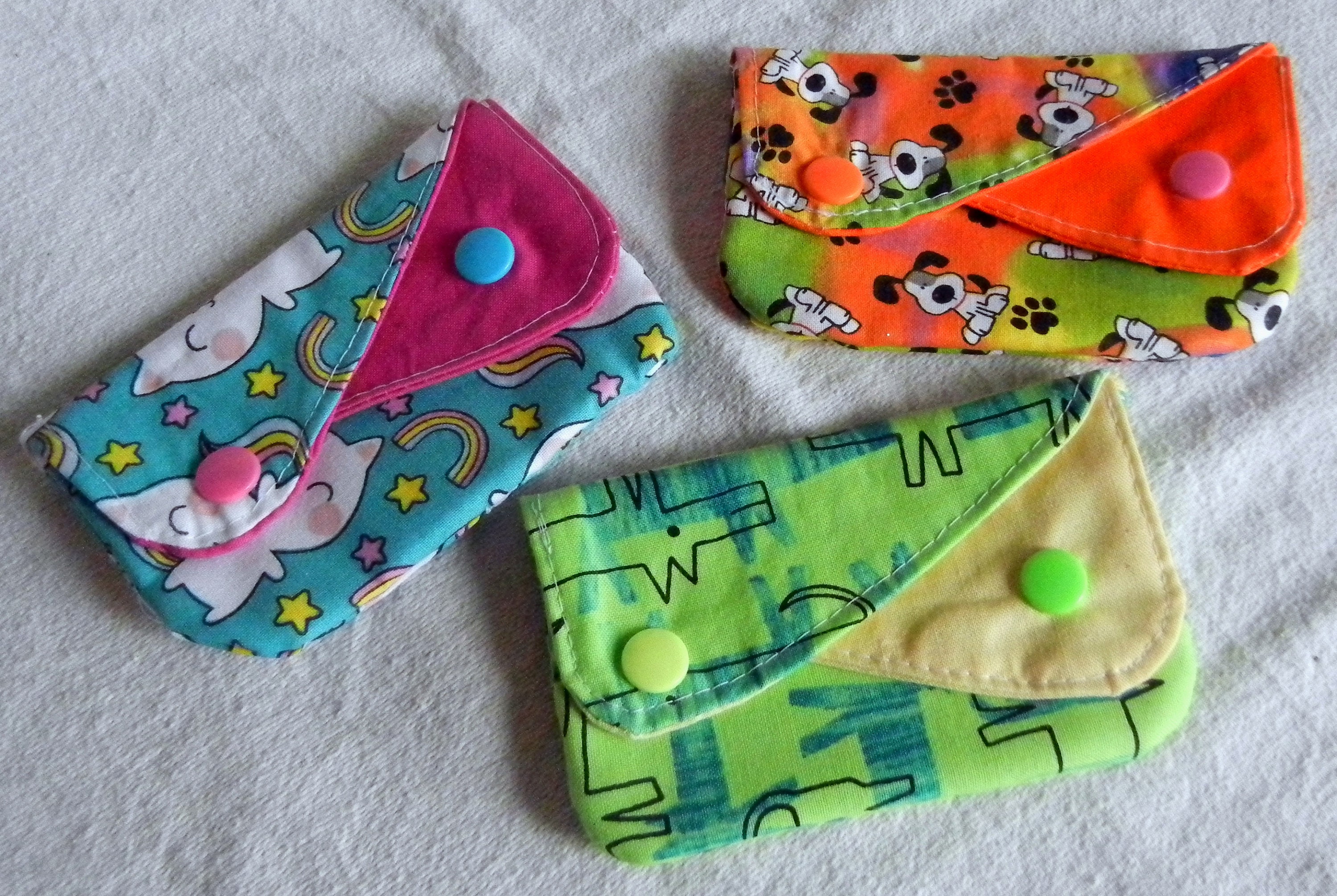Mini Wallet, Card Wallet, Snap Wallet, Mini Card Holder, Pocket Card ...