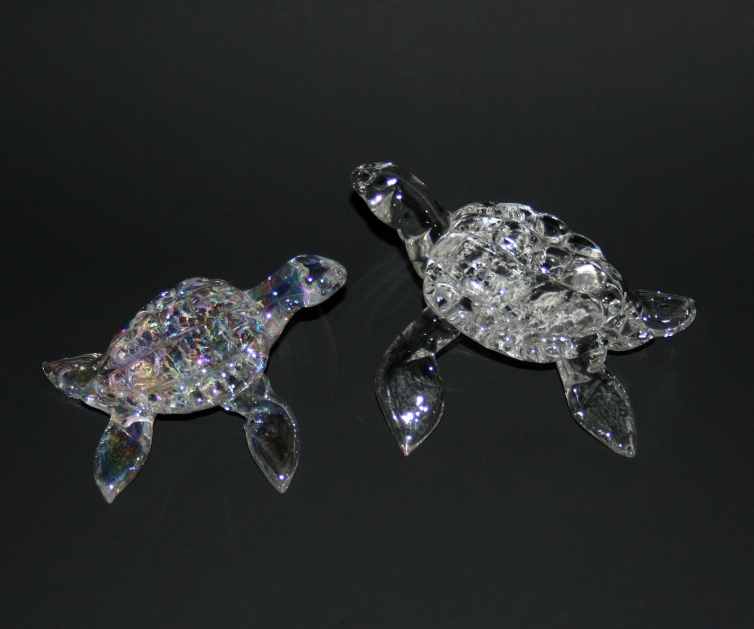 Memorial Glass Sea Turtle Cremation Ashes Pet Contact Us at | Etsy