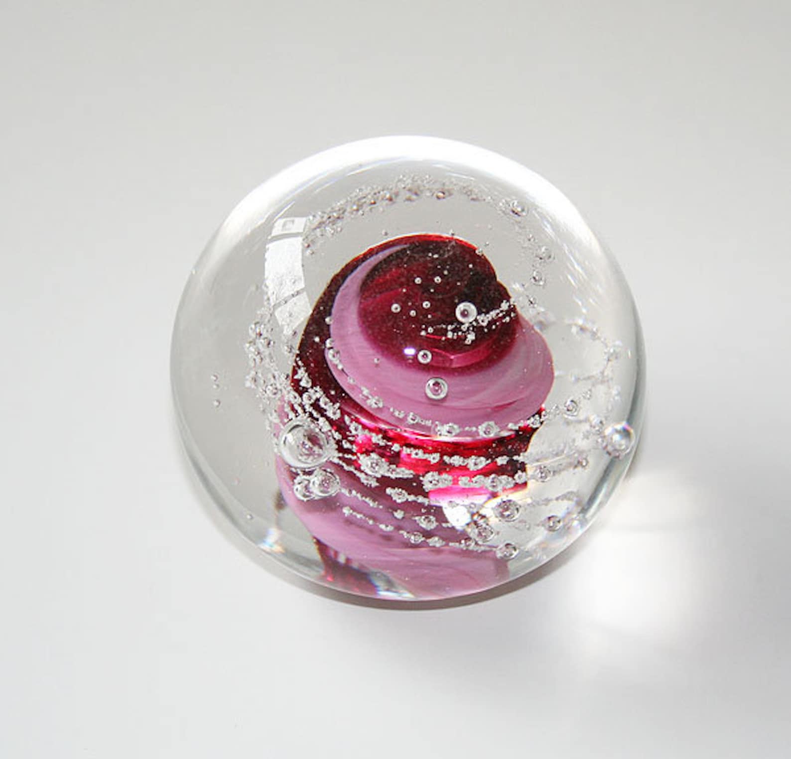 Memorial Glass Sphere Paperweight Cremation Ashes Pet - Etsy