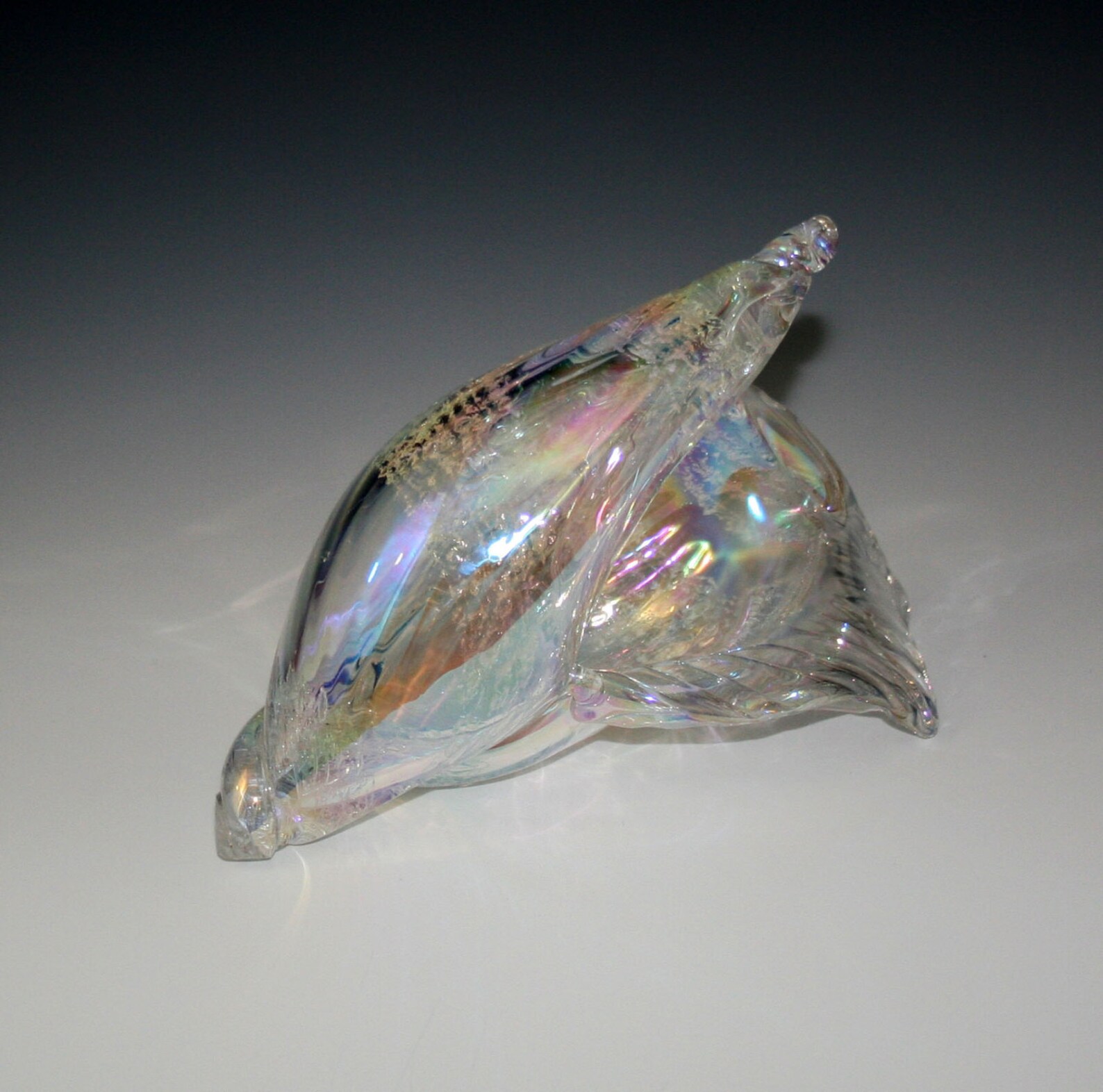 Memorial Glass Sea Shell Sculpture: Cremation Ashes Pet Keepsake - Etsy