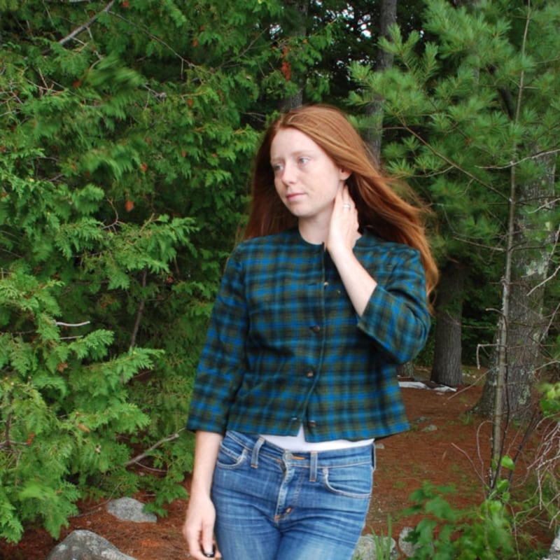 Wool Cropped Jacket - Etsy