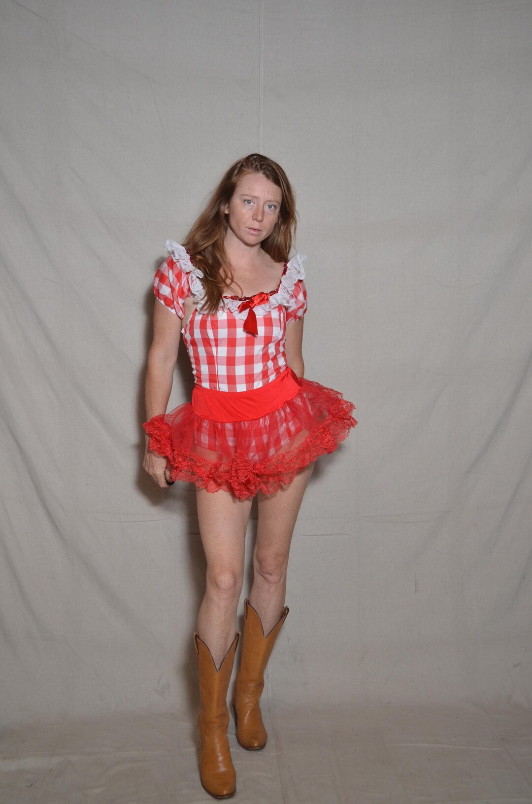 Y2k One Size Elastic Waist Red Tutu Leg Avenue Sexy Costume Dance ...