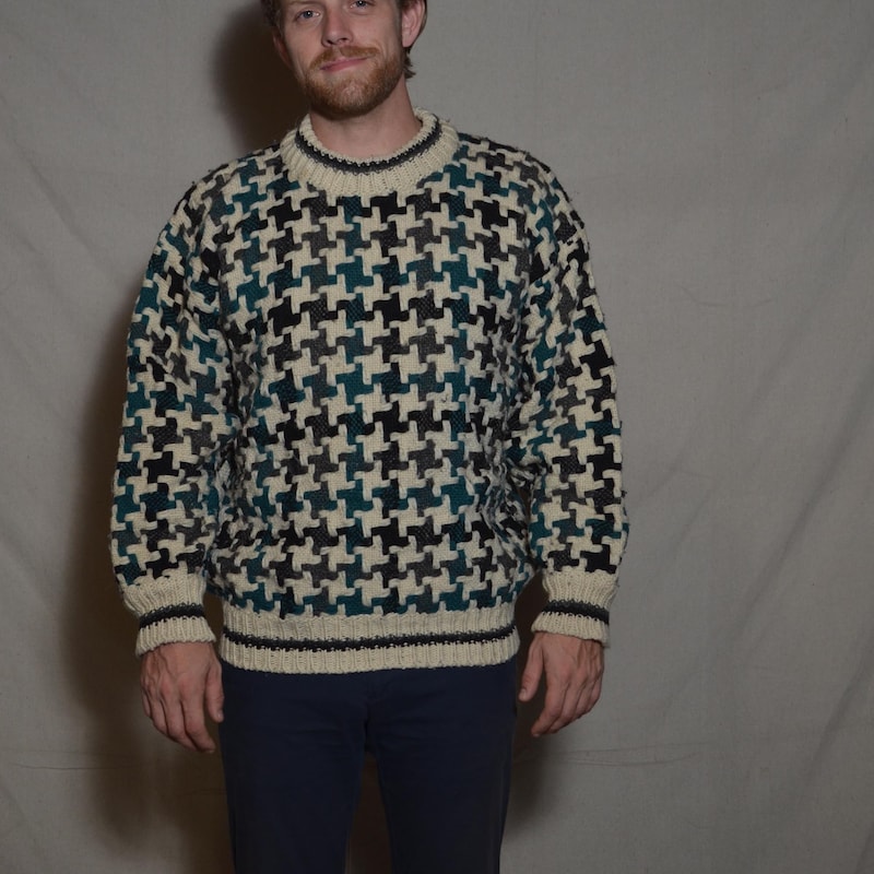 Old School Ski Sweater - Etsy