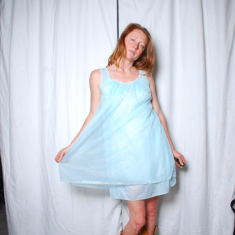 Sheer Nightgown - Etsy