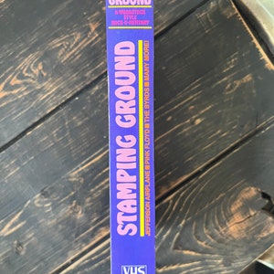 Stamping Ground VHS A Woodstock Rock U Mentary Movie Holland Rock Fest ...