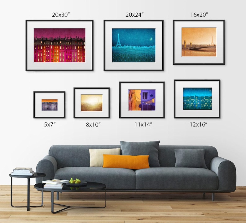 You Are Not Alone - Dreamy Paris Wall Print Emotional Interior Poetic ...