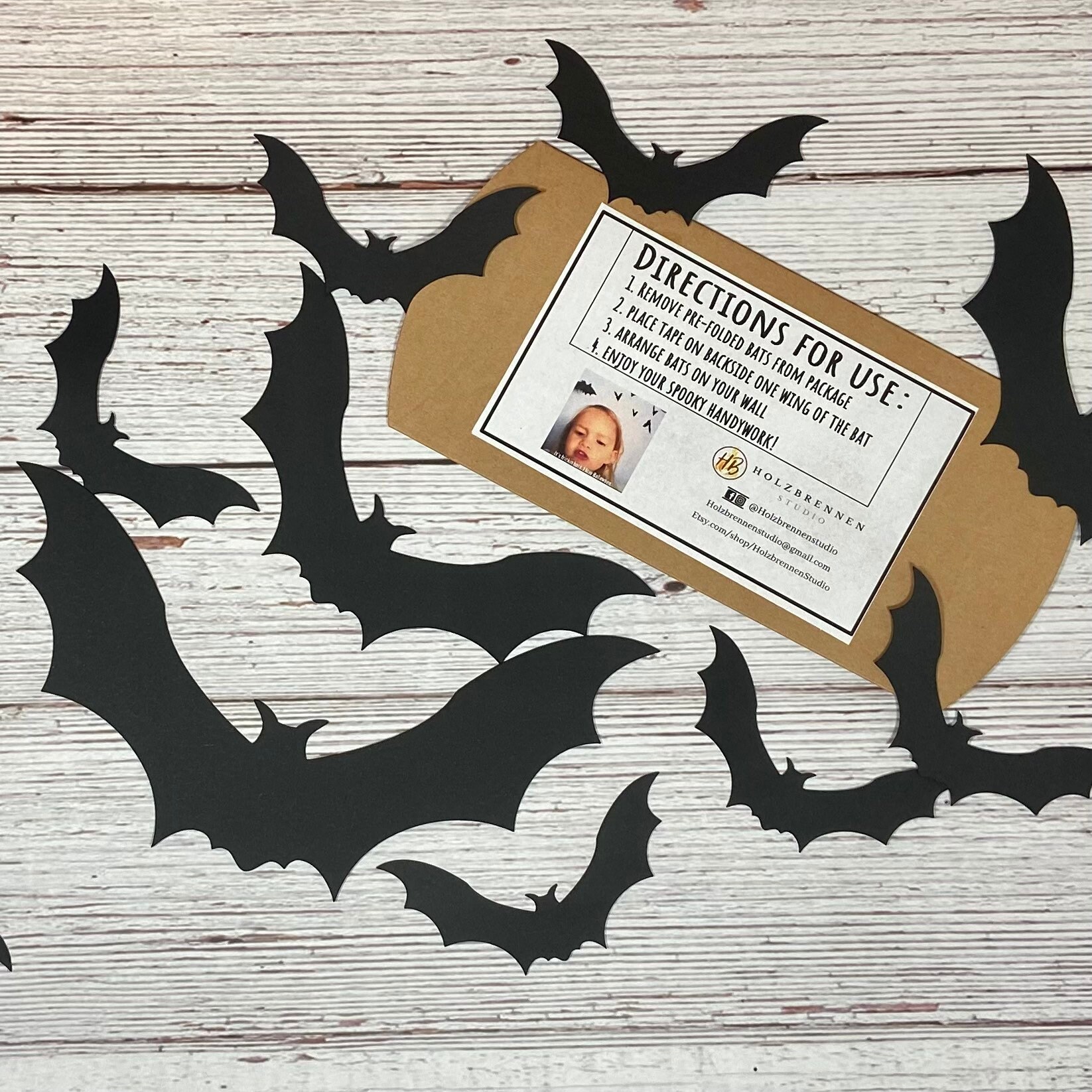Bat Paper Wall Decoration, Halloween, Spooky - Etsy