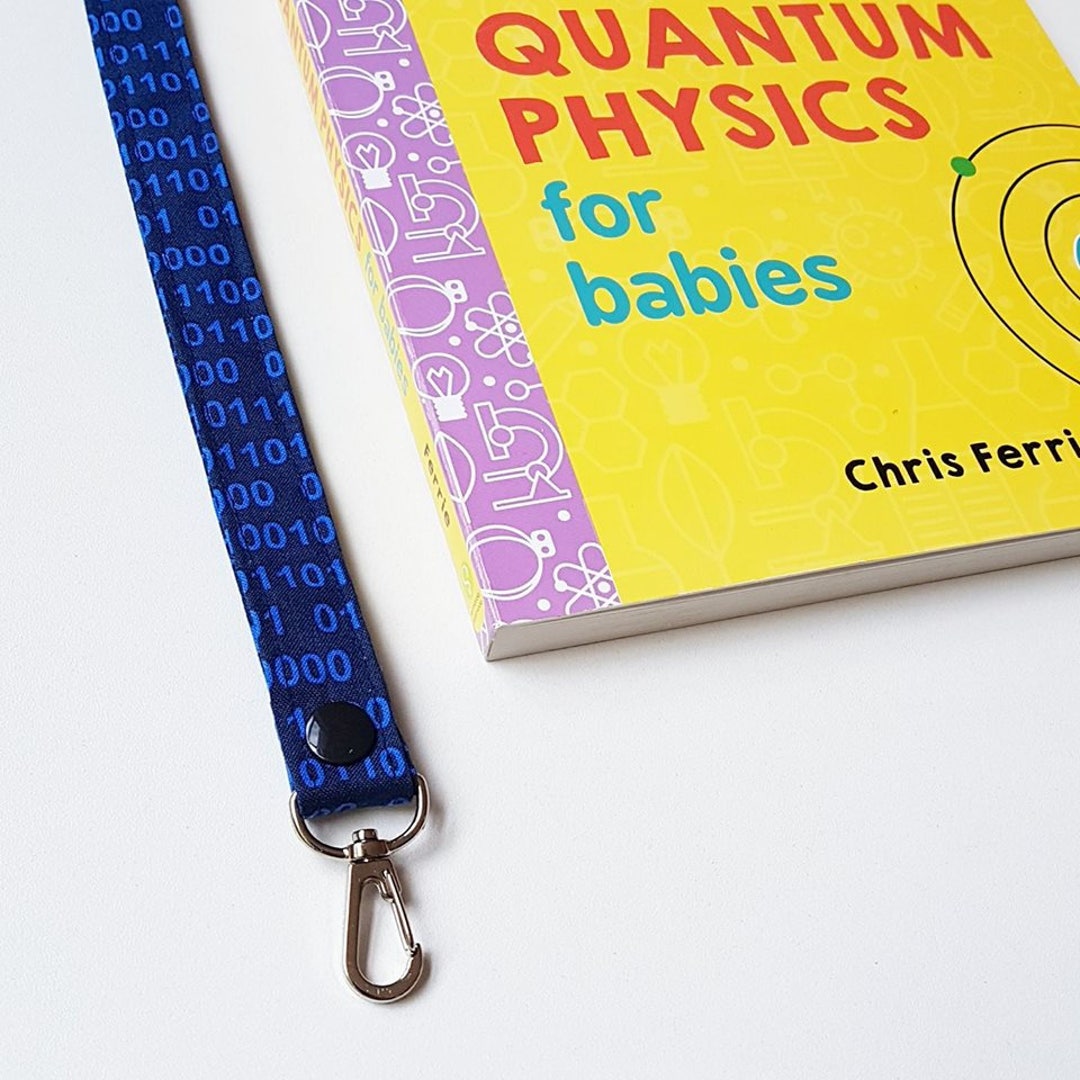 Navy Blue Binary Numerals Science Mathematics STEM Key Lanyard - Etsy