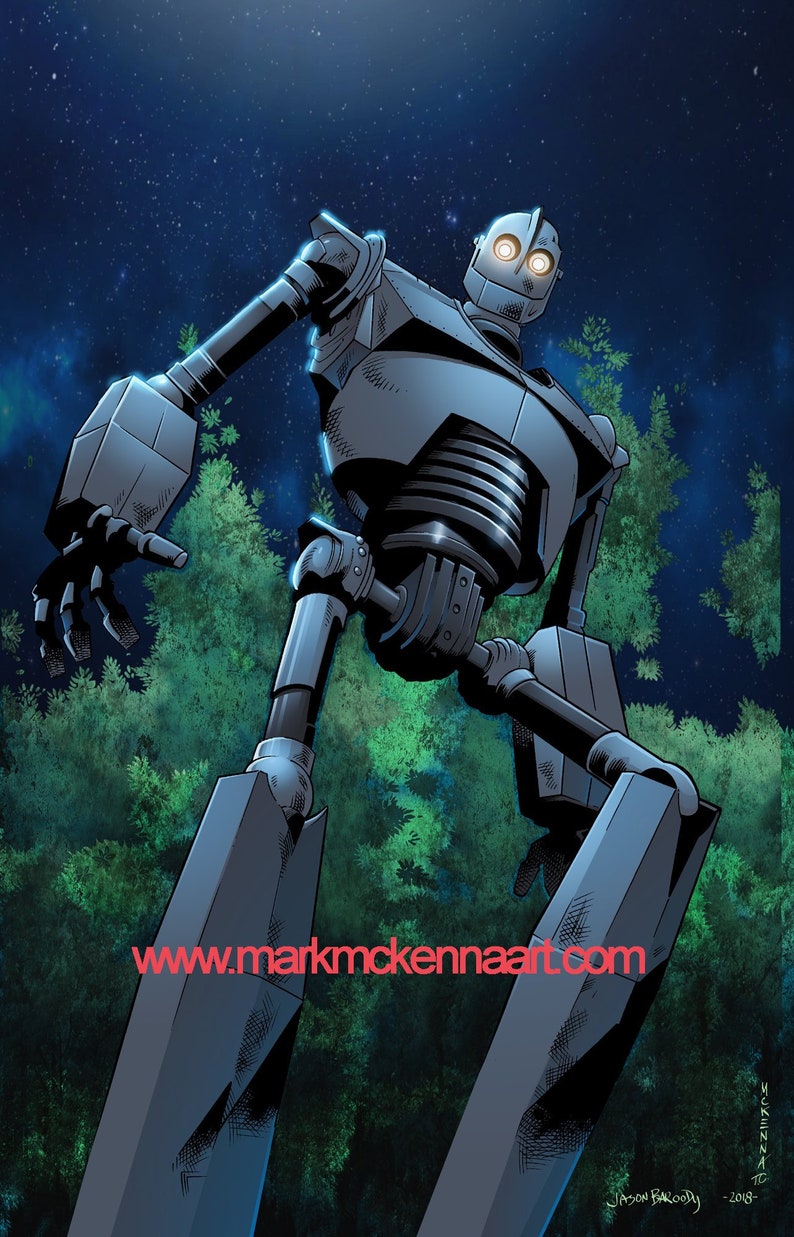 Iron Giant Print - Etsy