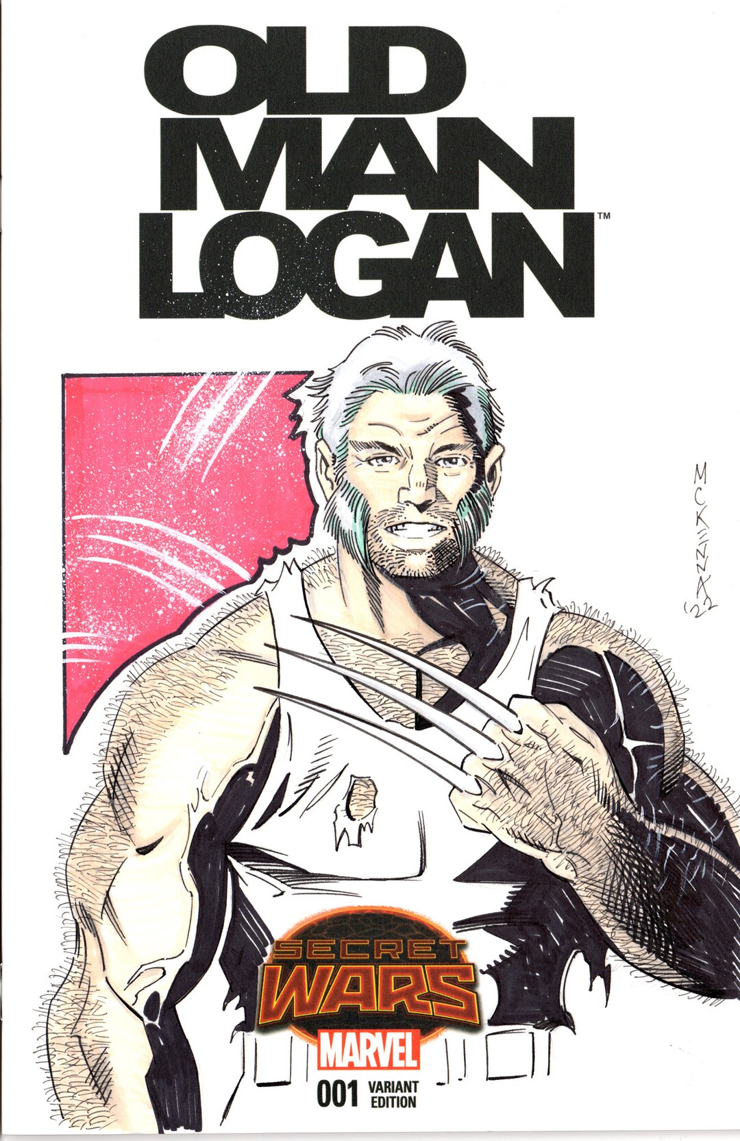Old Man Logan Sketch Cover - Etsy