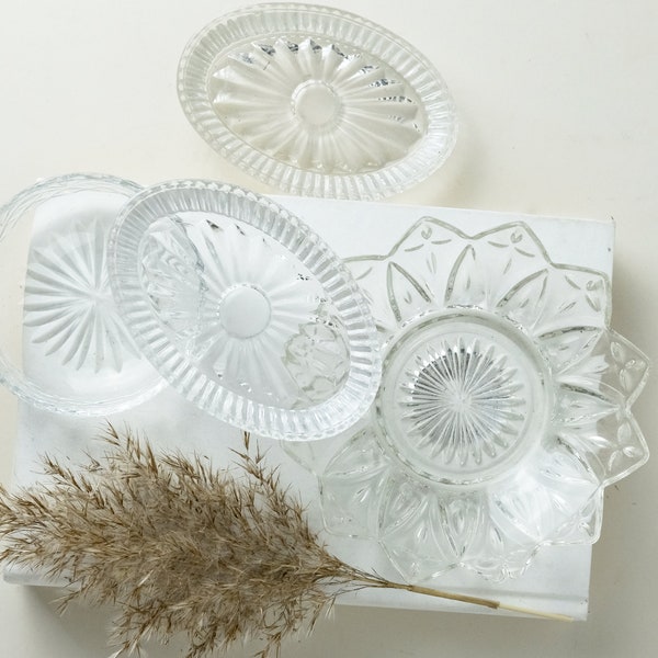 Cut Glass Tray - Etsy