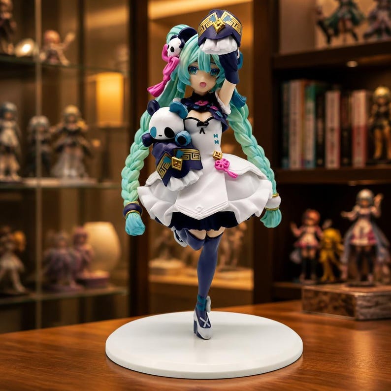 Hatsune Miku Figure Collection PVC Anime Statue Vocaloid Desktop Decor ...
