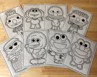 Dry Erase Coloring - Etsy