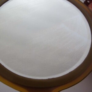 Celluloid Hand Mirror Pink Yellow Pearlescent 1920s Vanity Mirror Art ...