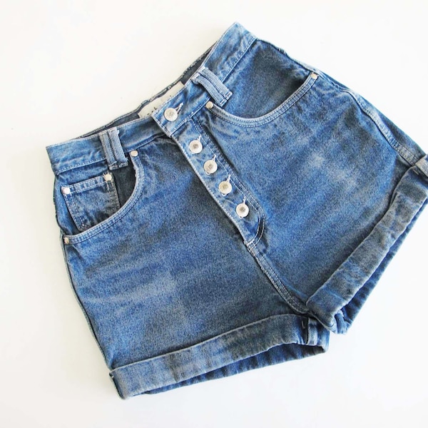 Blue Jean Shorts - Etsy