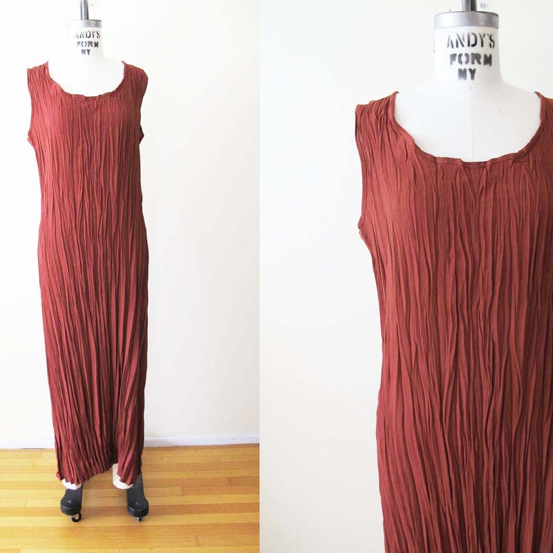 Rust Dress - Etsy