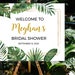 Editable Welcome Sign Welcome Sign Tropical Welcome Sign - Etsy Australia