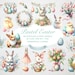 Easter Clipart Bundle, Easter Clipart, Watercolor Easter Clipart ...