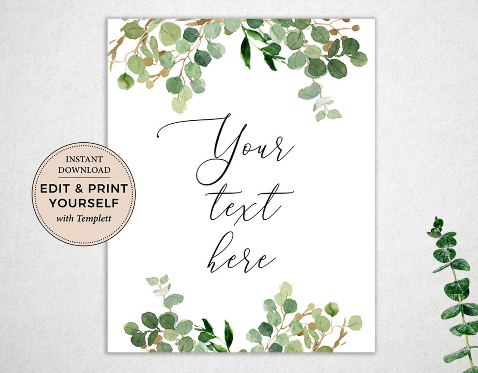 Editable Sign Editable Template Editable Wedding Sign | Etsy