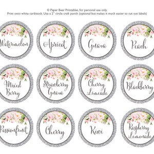 Mimosa Bar Juice Labels, Mimosa Bar, Mimosa, Mimosa Bar Labels, INSTANT ...
